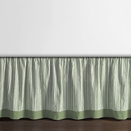 Click here for Laurel Manor Toile Garden Cotton Bedskirt  One Siz... prices