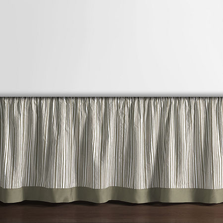 Click here for Laurel Manor Toile Garden Cotton Bedskirt  One Siz... prices