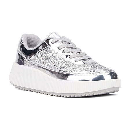 Womens New York & Company Tana Platform Fashion Sneakers