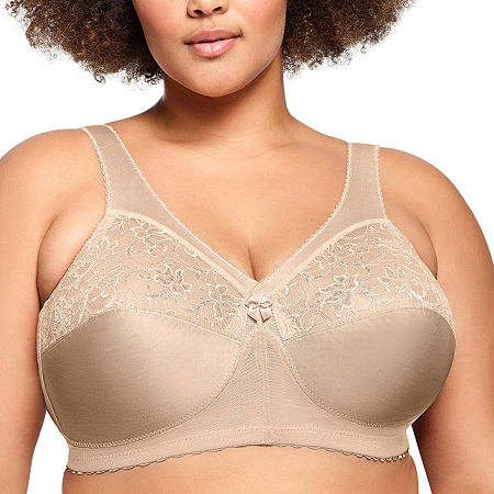 Womens Full Figure Plus Size MagicLift Original Wirefree Support Bra 1000 - Blush