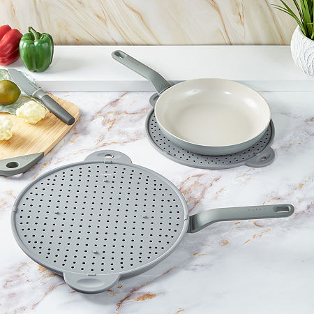 BergHOFF Silicone 2-Pc. Splatter Screen Set - Gray