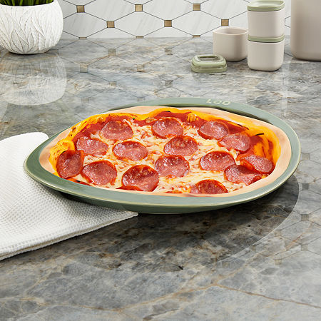 Click here for BergHOFF Balance Stone Ribbed Pizza Pan  One Size... prices