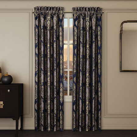 Click here for Five Queens Court Briarwood Rod Pocket Room Darken... prices