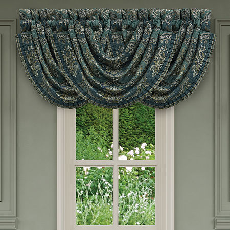 Click here for Queen Street Nadine Rod Pocket Valance  One Size... prices