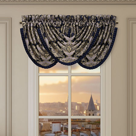 Click here for Five Queens Court Briarwood Rod Pocket Valance  On... prices