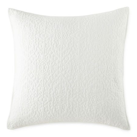 Click here for Linden Street Addison Euro Sham  One Size  White prices