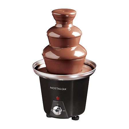 Click here for Nostalgia 3-Tier Fondue Fountain  One Size  Black prices