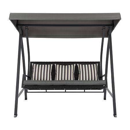 Click here for Patio Swing with Canopy and Cushions  One Size  Gr... prices
