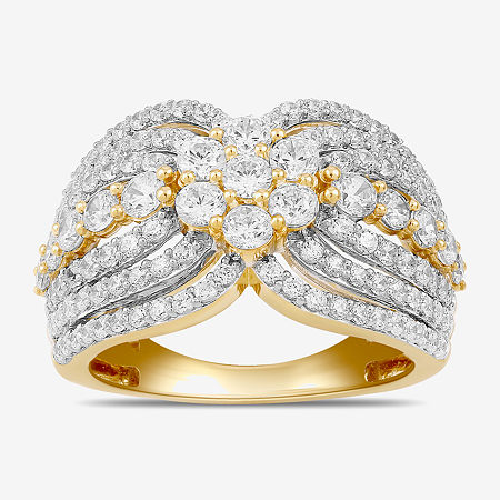 Click here for Diamond Blossom Womens 2 CT. T.W. Lab Grown White... prices