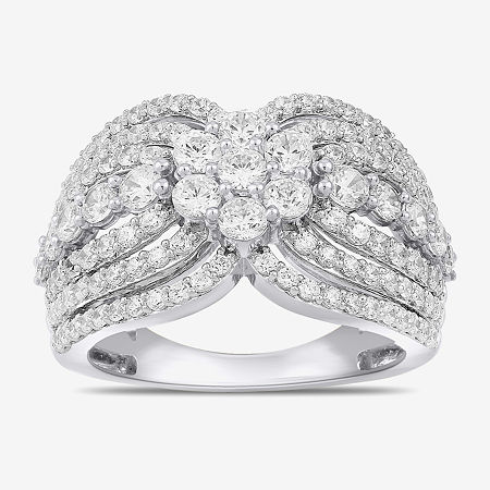 Click here for Diamond Blossom Womens 2 CT. T.W. Lab Grown White... prices