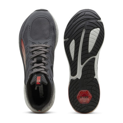 PUMA X-Cell Lightspeed Mens Running Shoes, Color: Gray Black Red - JCPenney