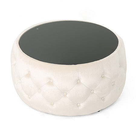 Click here for Chana Ottoman  One Size  Beige prices