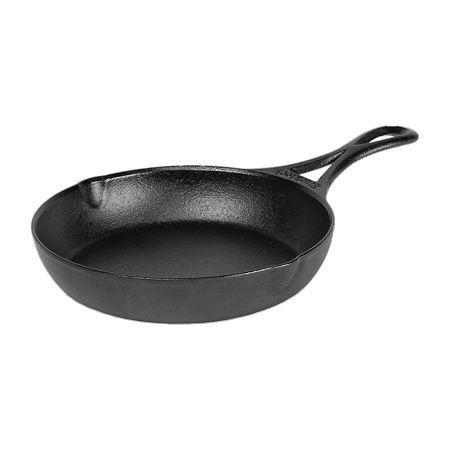 Lodge Cast Iron Blacklock Triple Seasoned 7 Skillet Cookware - Black