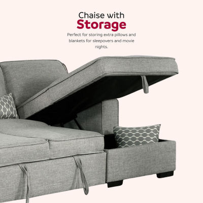 Wren 2-pc. Sectional, Color: Gray - JCPenney