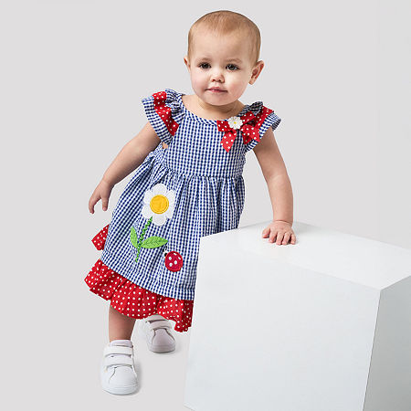 Click here for Rare Editions Baby Girls Short Sleeve Flutter Slee... prices