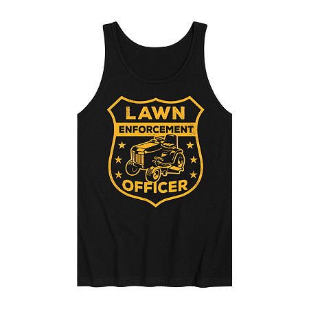 Click here for Mens Lawn Enforcement Tank Top  Small  Black prices