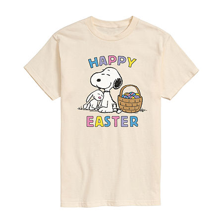 Click here for Mens Short Sleeve Peanuts Easter Graphic T-Shirt... prices