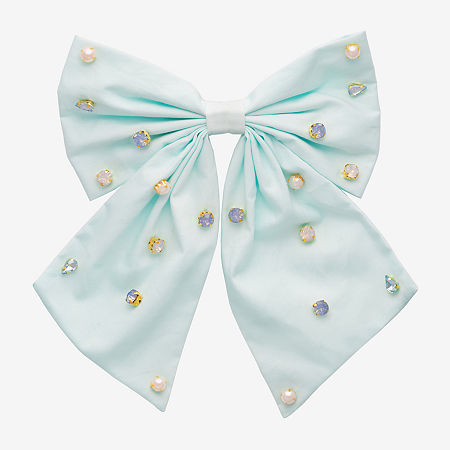 Click here for Bijoux Bar Hair Bow  One Size  Blue prices