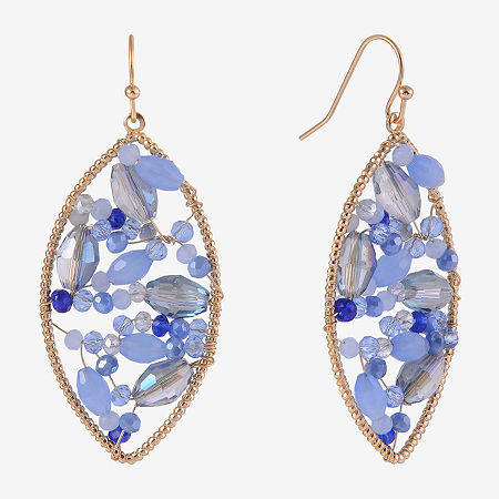 Click here for Mixit Womens Drop Earrings  One Size  Blue prices