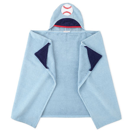 Click here for INK+IVY Kids Solid Dyed Hooded Towel  One Size  Bl... prices