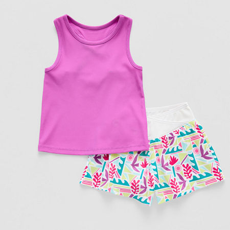 Click here for Okie Dokie Active Toddler & Little Girls 2-pc. Sho... prices
