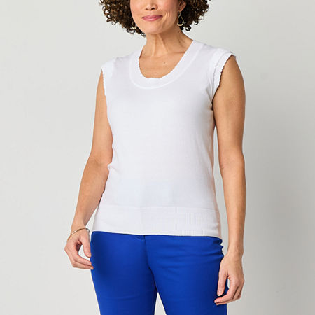 Click here for Liz Claiborne Womens Round Neck Sleeveless Pullove... prices
