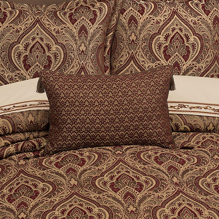 Click here for Five Queens Court Octavia Rectangular Throw Pillow... prices