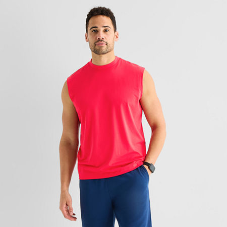 Click here for Xersion Mens Crew Neck Sleeveless Muscle T-Shirt... prices