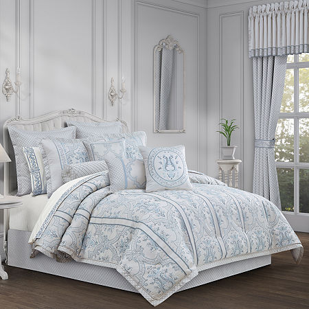Click here for Queen Street Bellfield 4-pc. Embellished Comforter... prices