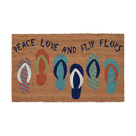 Click here for Liora Manne Natura Flip Flops Indoor/Outdoor Mat... prices