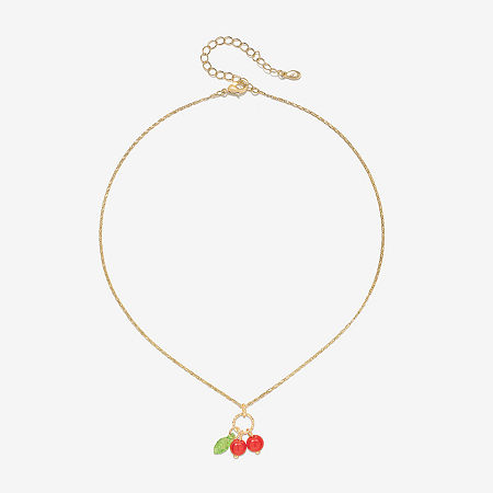Click here for Bijoux Bar Delicates Gold Tone Womens Cherries 16... prices