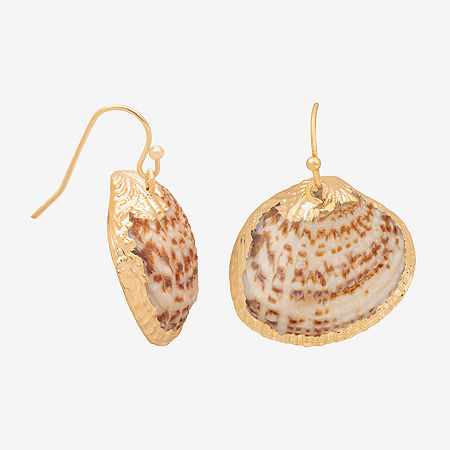Click here for Bijoux Bar Delicates Gold Tone Shell Womens Drop E... prices