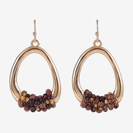 Click here for Mixit Womens 37mm Hoop Earrings  One Size  Yellow prices
