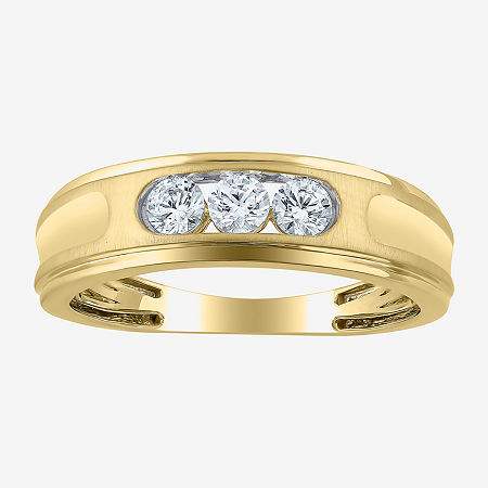 Click here for (G / Si2) Mens 1/2 CT. T.W. Lab Grown White Diamon... prices