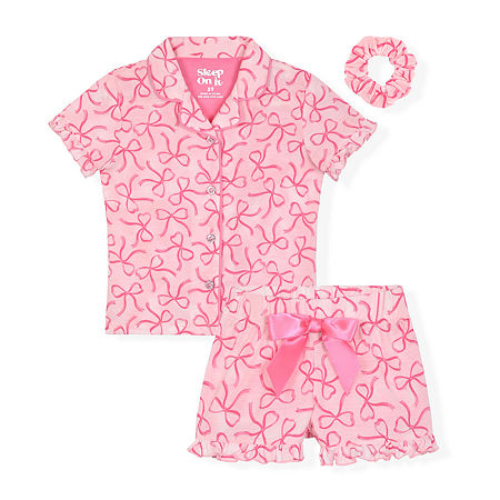 Click here for Sleep On It Toddler Girls Short Sleeve 2-pc. Pajam... prices