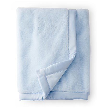 Click here for Carters Baby Boys Plush Faux-Fur Blanket - Blue prices