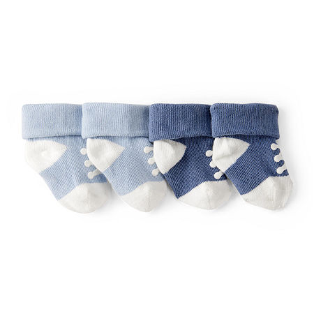 Click here for Carters Baby Boys 2-Pk. Sneaker Booties - Blue prices