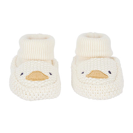 Click here for Carters Baby Cotton Crochet Booties - White/Duck prices