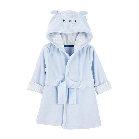 Click here for Carters Baby Hooded Animal Terry Robe - Blue prices