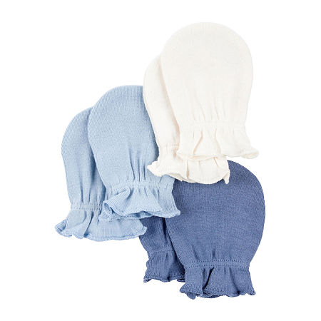 Click here for Carters Baby Boy or Baby Girls Cotton Mittens  3 P... prices