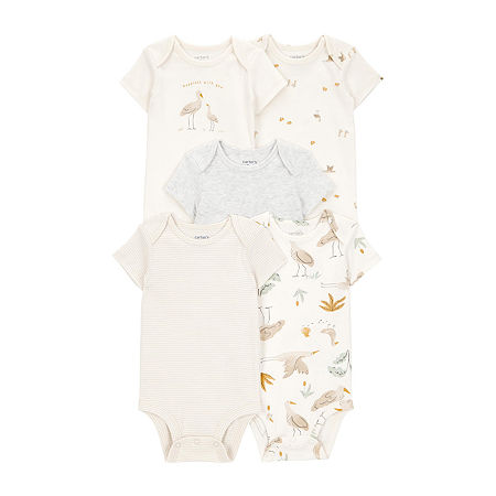 Click here for Carters Baby Boy or Baby Girl Striped Birds Short-... prices