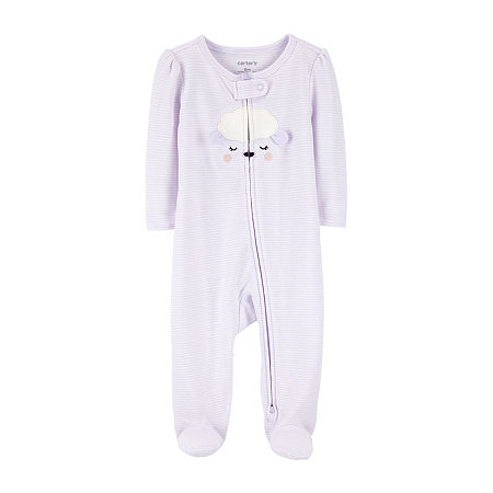 Click here for Carters Baby Girls Lamb 2-Way-Zipper Cotton Sleep... prices