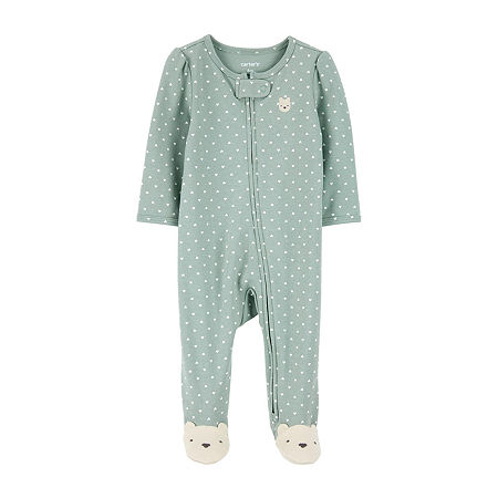 Click here for Carters Baby Girls Cotton Bear Sleep & Play Pajama... prices