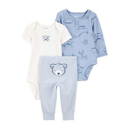 Click here for Carters Baby Boys 3-pc. Pant Set  12 Months  Blue prices