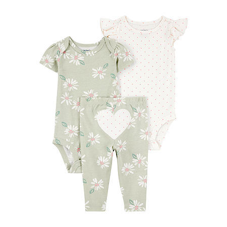 Click here for Baby Girl (NB-24M) Carters(R) Daisy/Heart Dot Litt... prices