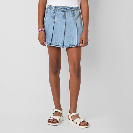 Click here for Thereabouts Little & Big Kid Girls Denim Skirt  7... prices
