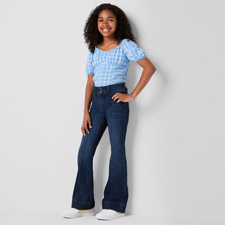 Click here for Thereabouts Little & Big Kid Girls Pintuck Flare L... prices