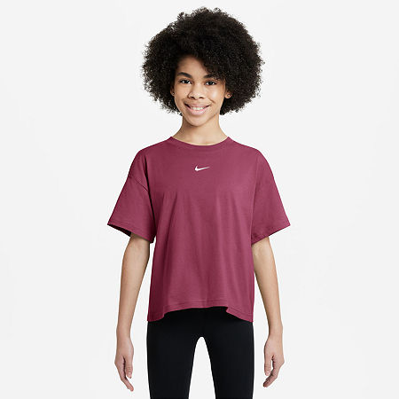Click here for Nike Big Girls Sportswear Essential Cotton Swoosh... prices