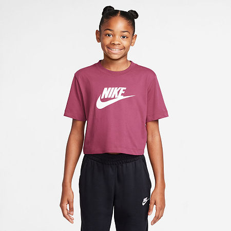 Click here for Nike Big Kid Girls Crew Neck Short Sleeve Regular... prices