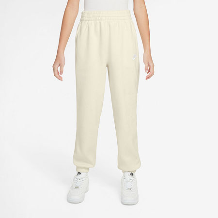 Click here for Nike Club Big Kid Girls Cuffed Loose Fit Jogger Pa... prices